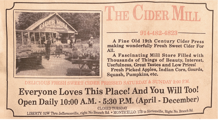 The History of North Branch Cider Mill – Homestedt